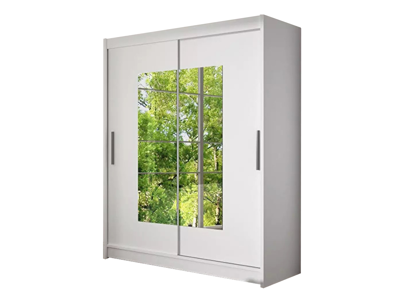 Dulap de haine Wopim III (alb) | Zondo.ro