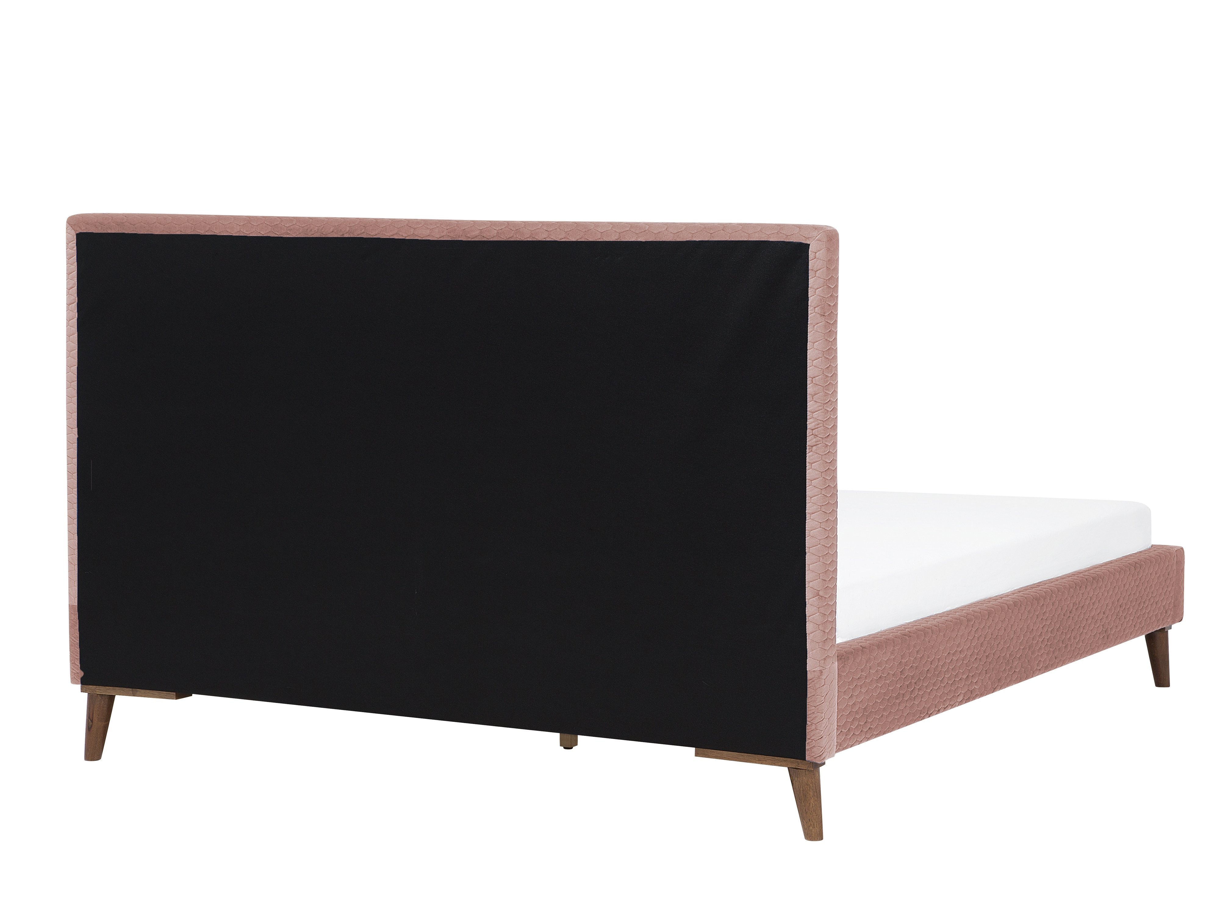 Pat matrimonial 180 cm BARON (cu somieră) (roz) | Zondo.ro