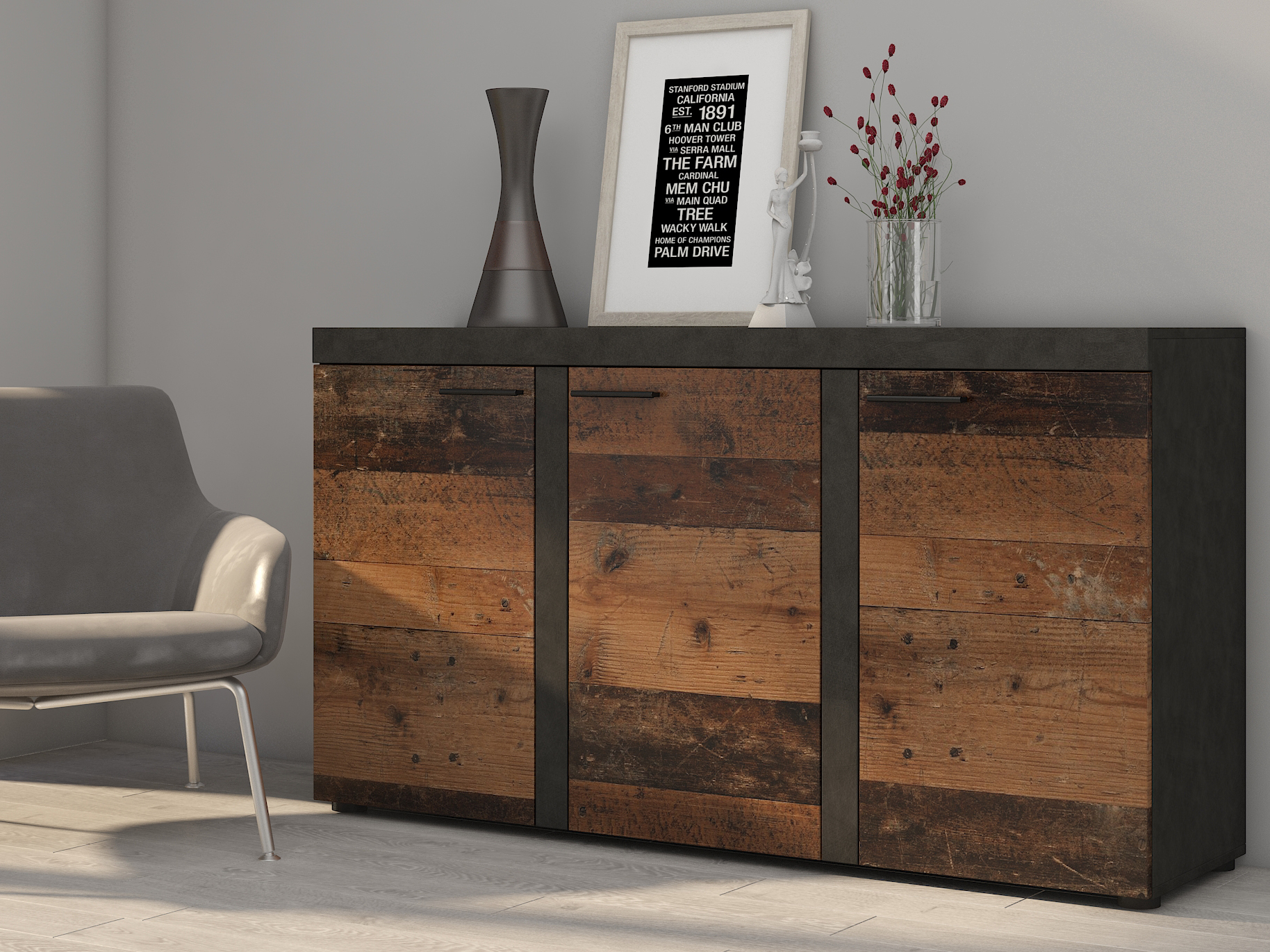 Dulap Rudby 3F (old mat + matera) *vânzare | Zondo.ro