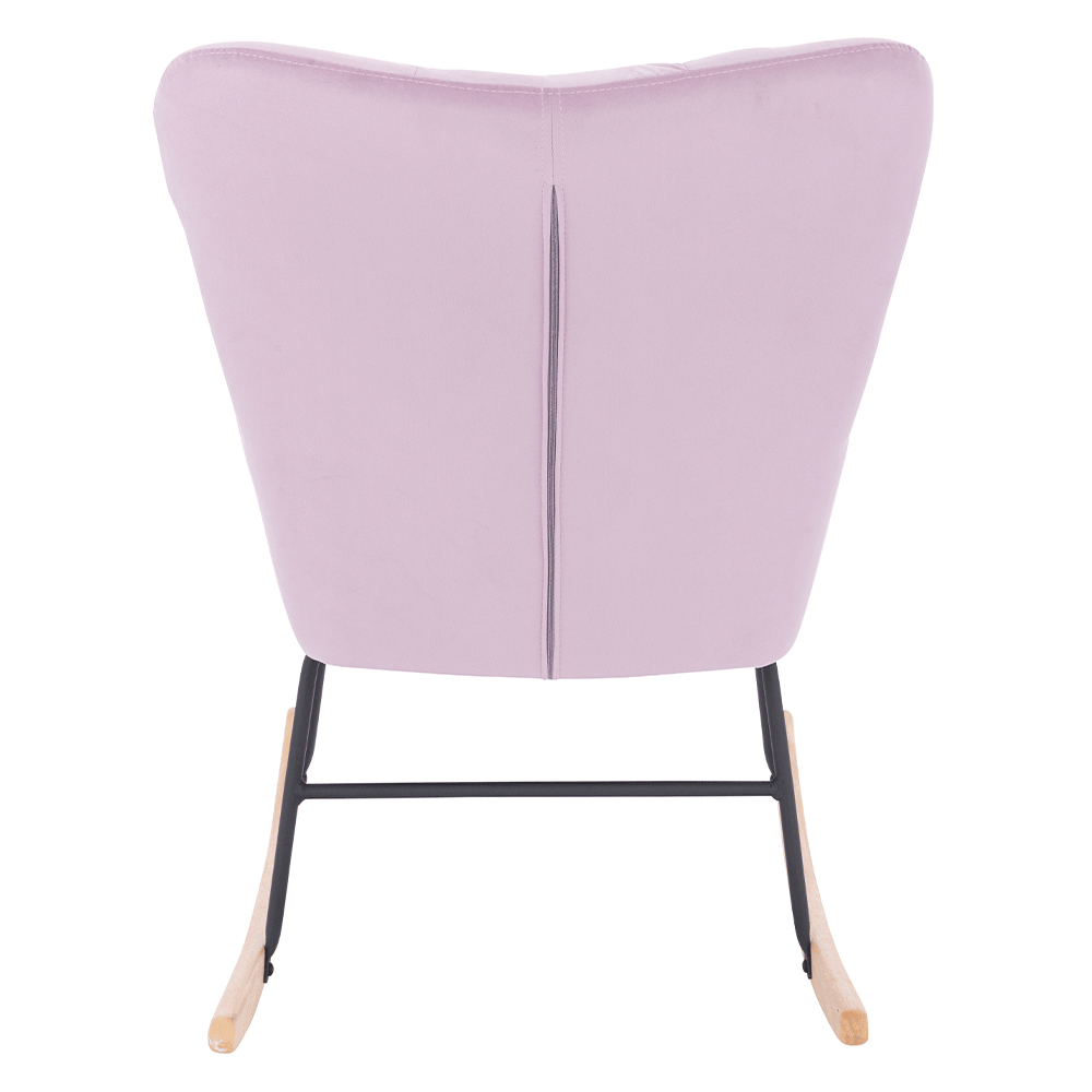 Fotoliu balansoar de design Kerem (roz) | Zondo.ro